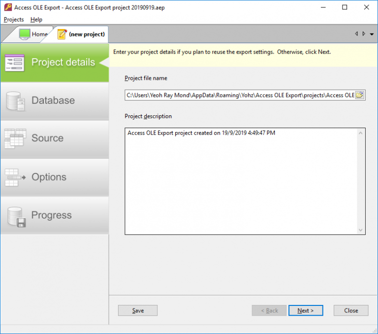Extracting files and data from OLE Object fields | Yohz Software Development Blog