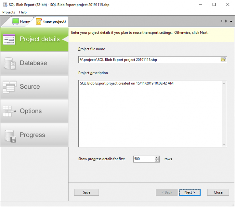 SQL blob to file | Yohz Software Development Blog