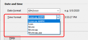 Formatting date and time values in CSV files | Yohz Software Development Blog