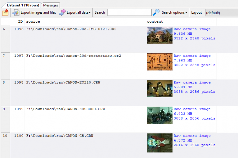 Raw image file support in SQL Image Viewer | Yohz Software Development Blog