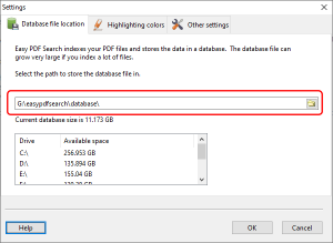 Moving your Easy PDF Search database | Yohz Software Development Blog