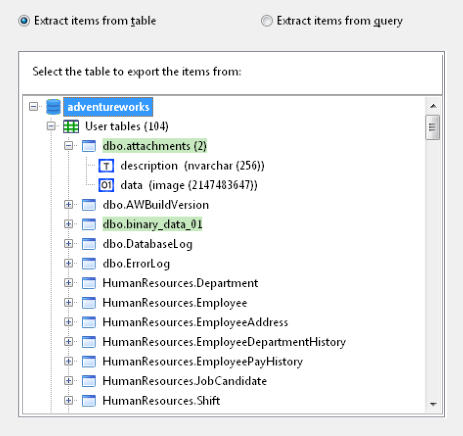 Access OLE Export - Product Details