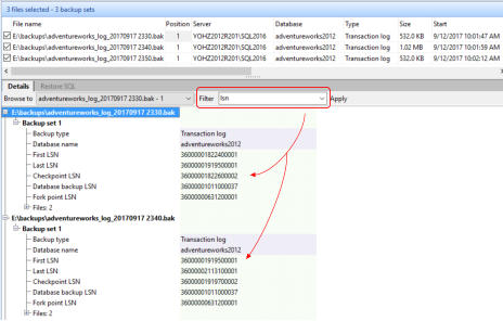 SQL BAK Explorer - Product Details