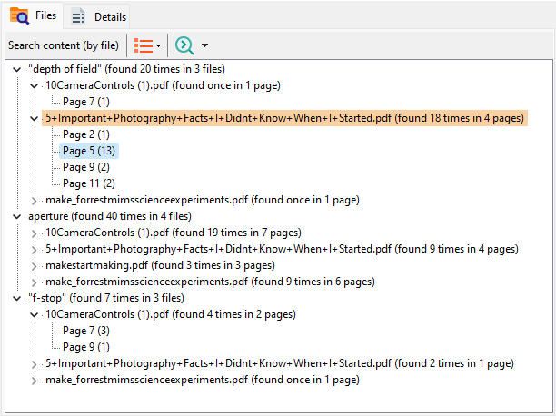 Easy PDF Search - Yohz Software